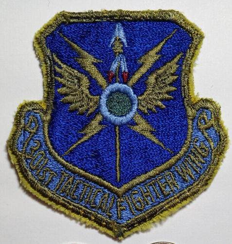 USAF 301st Tactical Fighter Wing Patch Badge Crest | eBay