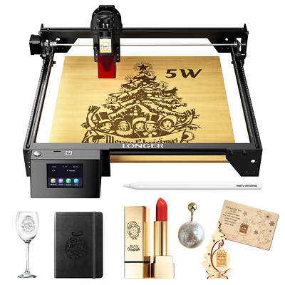 Longer Ray5 5W Laser Engraver, 60W Laser Cutter and High Precision ...