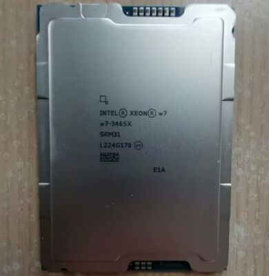 Intel Xeon w7-3465X FC-LGA16A LGA-4677 CPU Processor 2.50GHz 28-Core ...