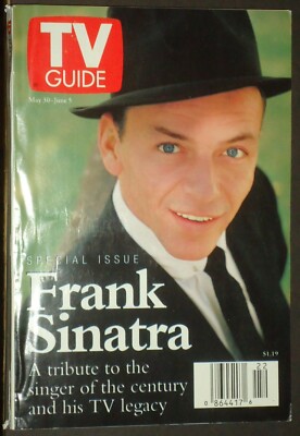 TV Guide Magazine(5X7) Vol 46, #22 May 30 1998 Frank Sinatra | eBay
