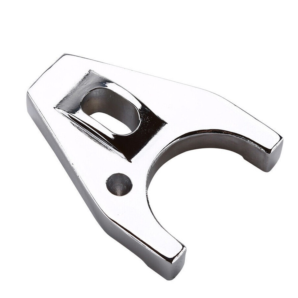 2Sets Chrome Billet Aluminum Distributor Clamp Hold Down for SBC BBC SB ...