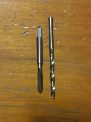 HSS threading Hand Tap M5 X 0.8 RH ISO +tapping drill set New 5mm ...