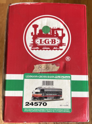 LGB G-GAU 24570 SOUTHERN PACIFIC F7A "BLACK WIDOW” #6432 DIESEL ...