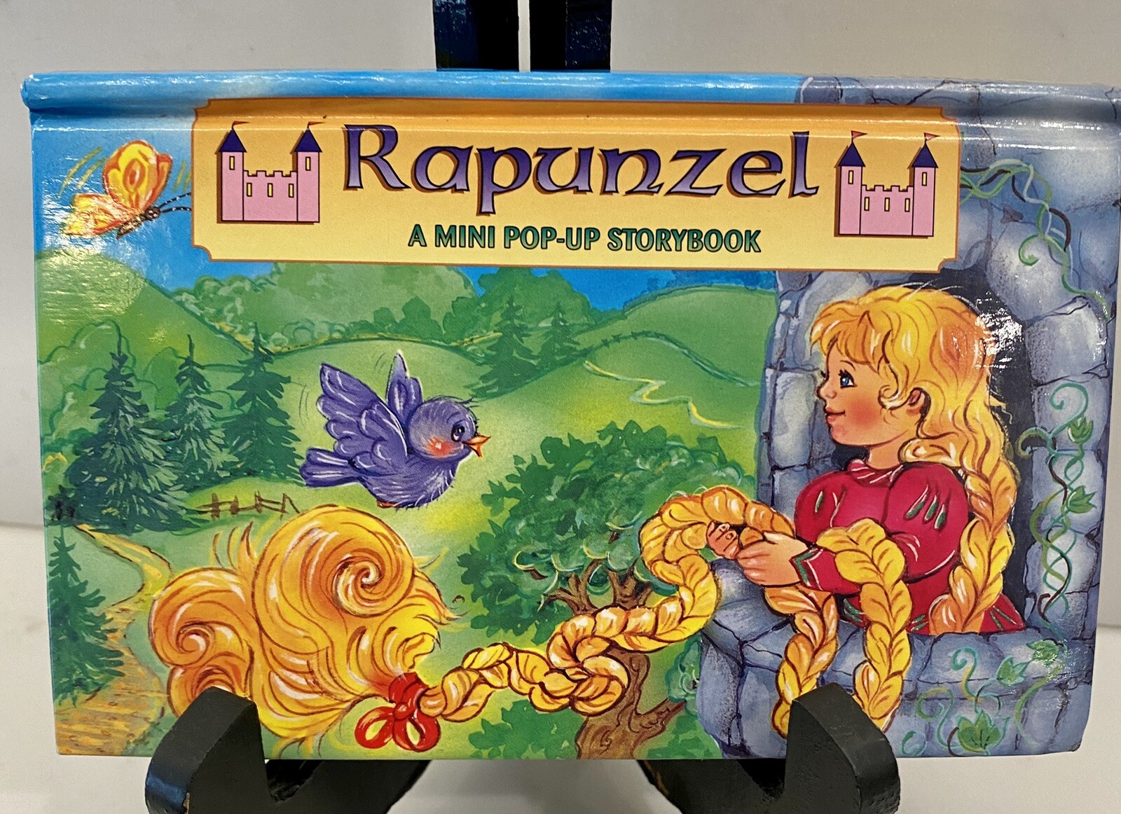 1997 (4) VTG BOOKS LANDOLL'S POP-UP CHILDREN'S FAIRYTALE MINI STORY ...