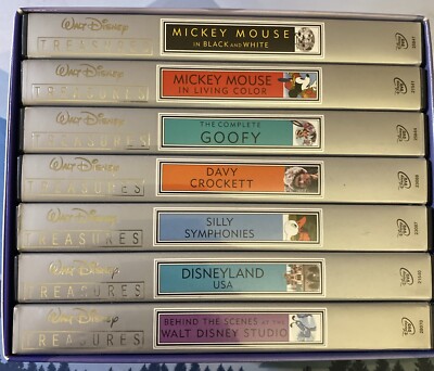 The Ultimate Disney Treasure Chest DVD Set ~ Open Box ~ Vintage ...