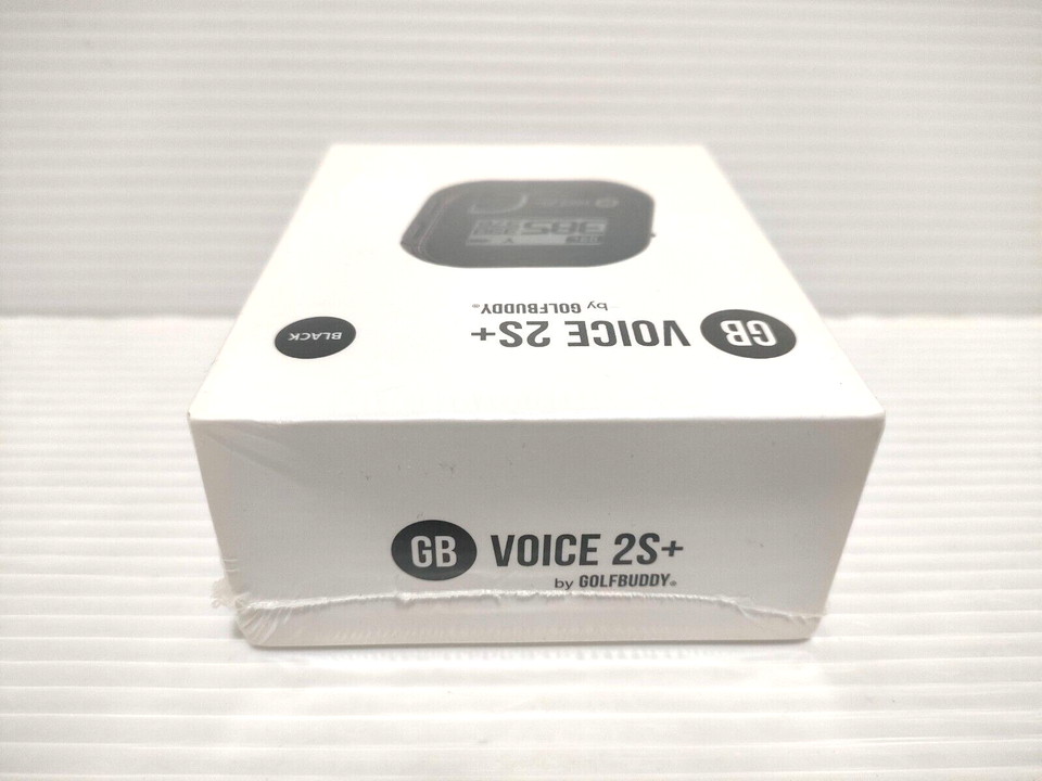 GolfBuddy Voice 2S+ Talking GPS Golf Rangefinder Navigation Black USB ...