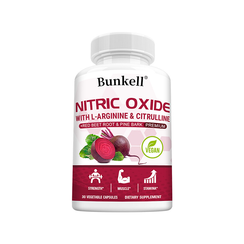Nitric Oxide Booster Supplement - L-Arginin, L-Citrulline & Red Beet ...