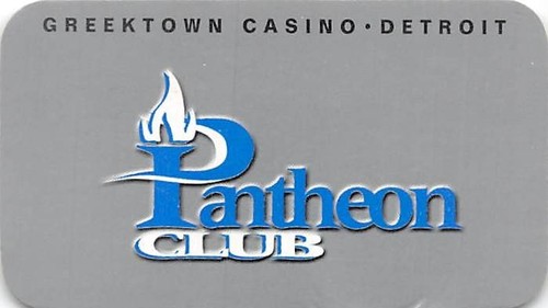 Greektown Casio - Detroit, MI - Paper Patheon Club Card (BLANK) | eBay