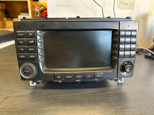 2005 - 2009 MERCEDES BENZ W209 CLK NAVIGATION MONITOR UNIT OEM ...