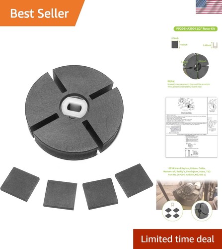 High-Quality 1/2" Rotor Kit for DESA, Reddy, Master Heaters - PP204 ...