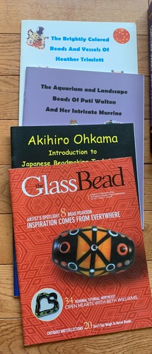 Lampworking books: used for designing and forming glass beads with ...