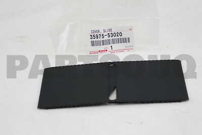 3597553020 Genuine Toyota COVER, SLIDE (FOR POSITION INDICATOR) 35975 ...