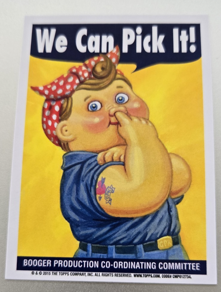 2015 Topps Wacky Package Yellow/Magenta Circle Border#44 Circus ...