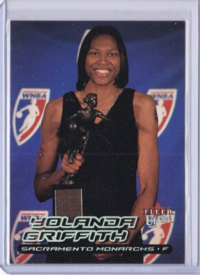 2000 Fleer Ultra WNBA #25 YOLANDA GRIFFITH HOF SACRAMENTO MONARCHS | eBay