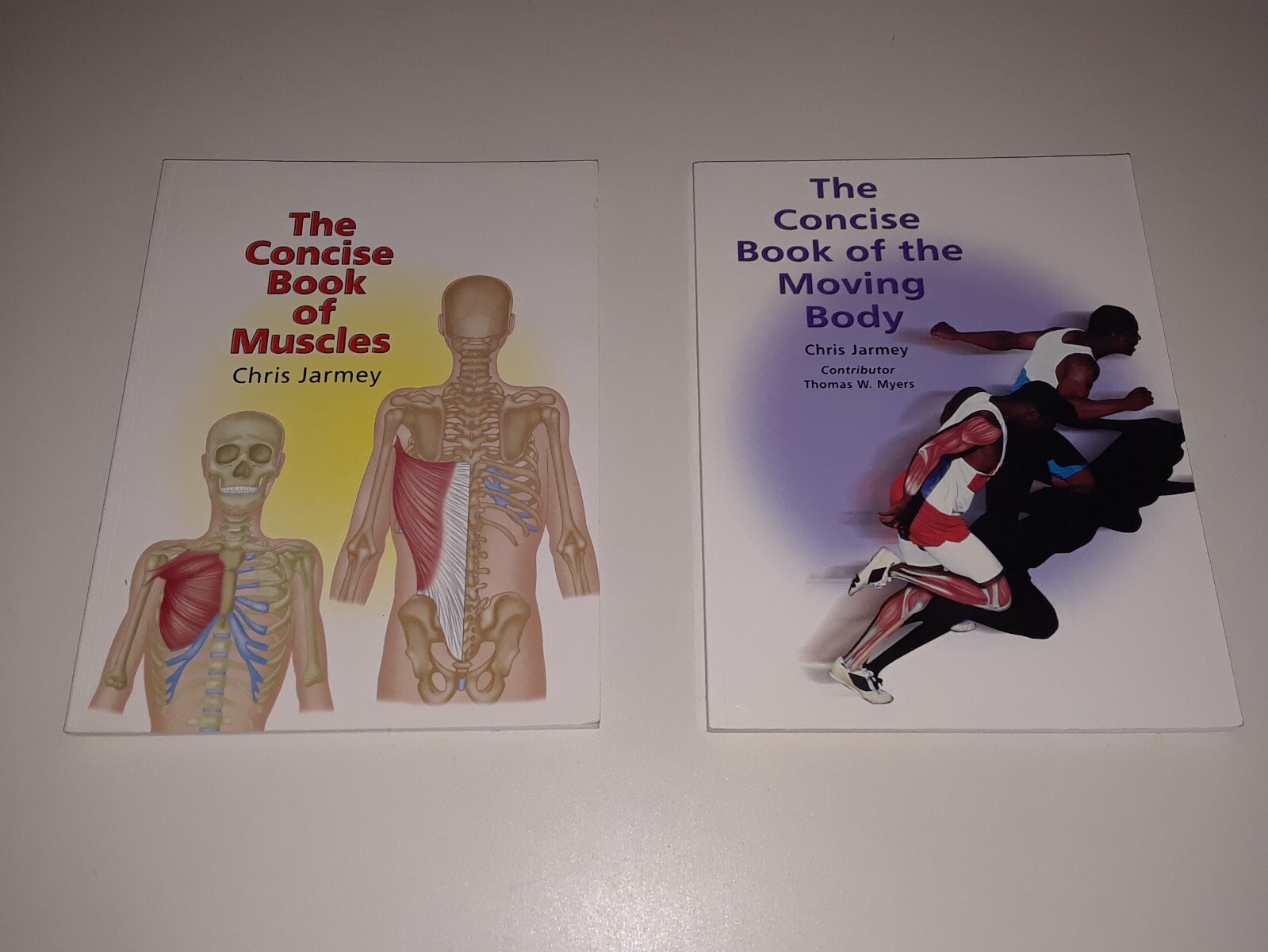 The Concise Book of The Moving Body and Muscles by Chris Jarmey ...