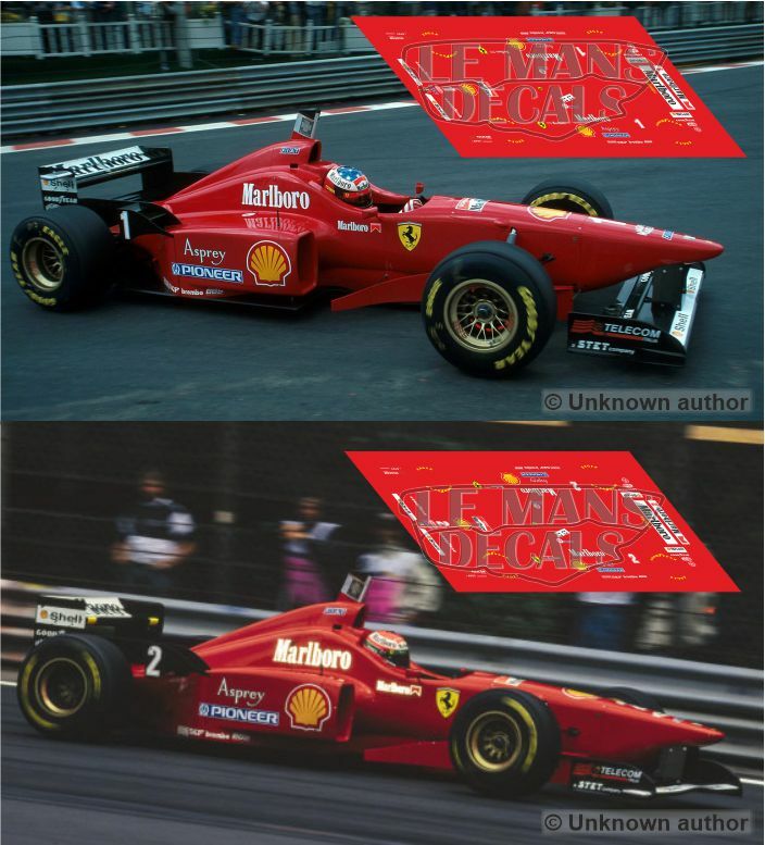 Shell Formula One Decals