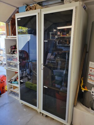 SERVER RACK MOUNT CABINET - EMCOR STYLE 24 wide X 80 tall X 32 deep ...