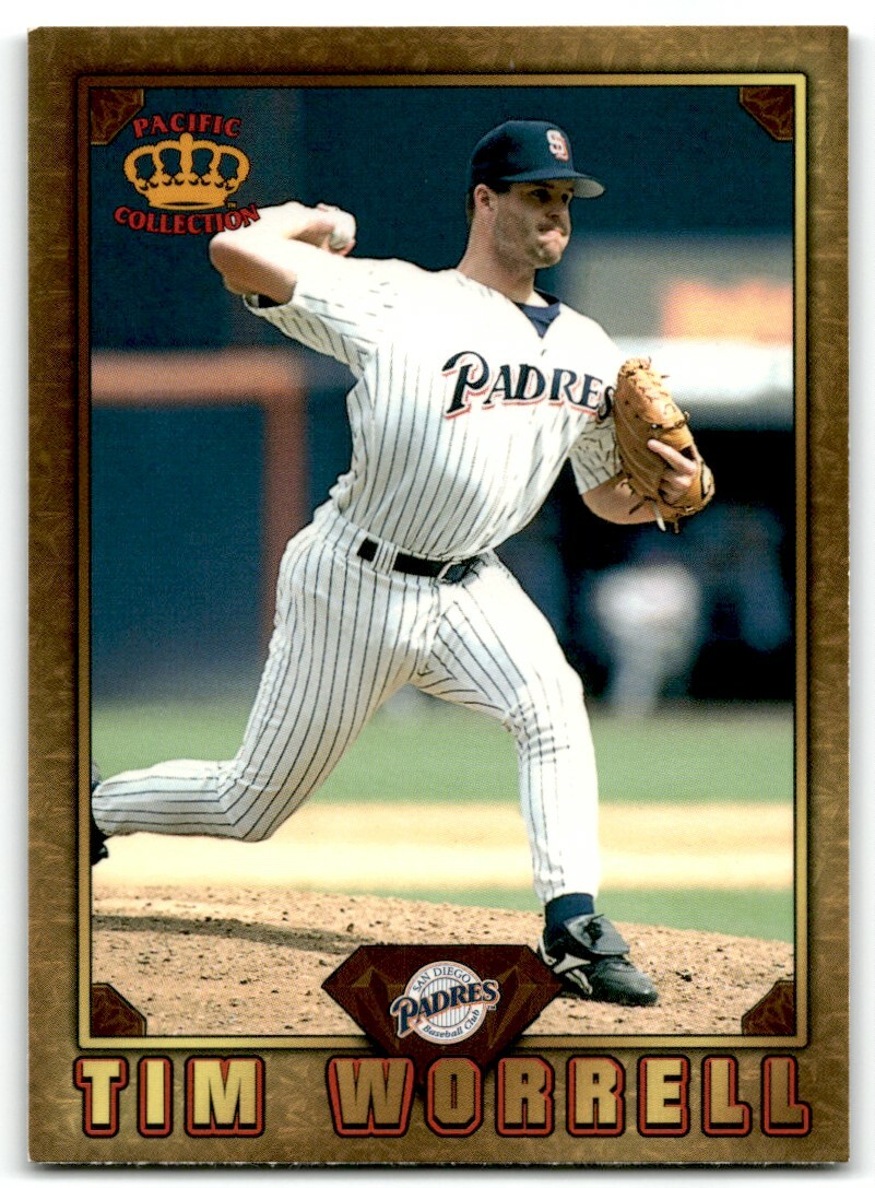1997 Pacific Prisms Gems of the Diamond Tim Worrell San Diego Padres # ...