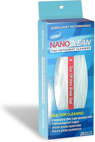 NanoClean All-in-1 Hearing Aid Cleaning Kit - 1 Pack of 20 Ready-to-Use Strands 94922755292| eBay