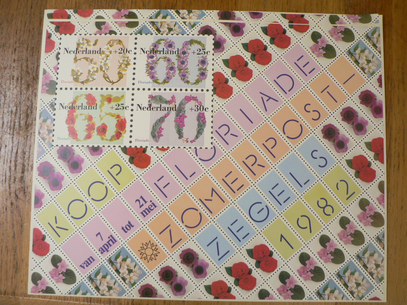 STICKER,DECAL LARGE STICKER PTT POST ZOMERPOSTZEGELS 1982 FLORIADE A | eBay