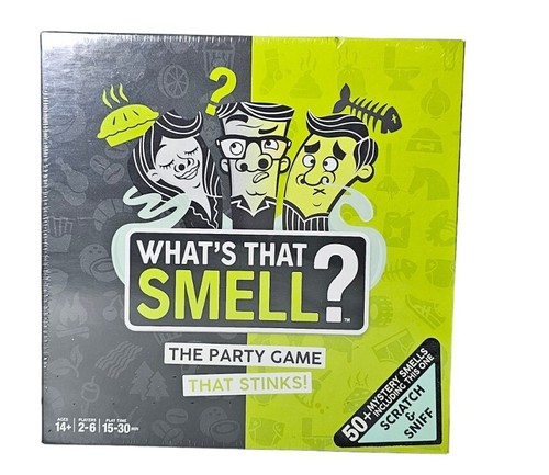 What's That Smell? The Party Game That Stinks Scratch & Sniff ...
