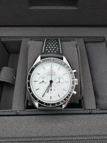 2025 OMEGA Speedmaster Moonwatch Leather Strap Watch 42mm 310.32.42.50 ...