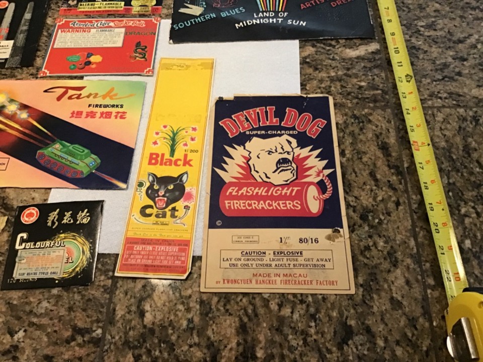 Firecracker Labels Lot Of 7 Vintage & Modern Misc Collection | eBay