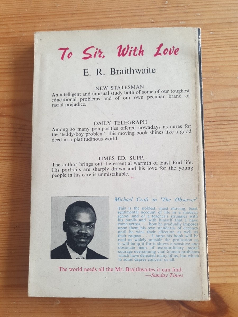 Er Braithwaite Quotes Summary Of 'To Sir, With Love' By E.R.