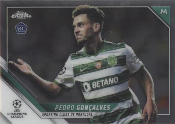 2021-22 Topps Chrome UCL - #199 Pedro Goncalves (RC) for sale online | eBay