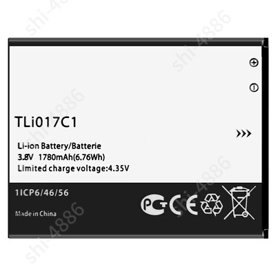 Battery Replace For Alcatel One Touch Jitterbug Greatcall Flip Phone ...