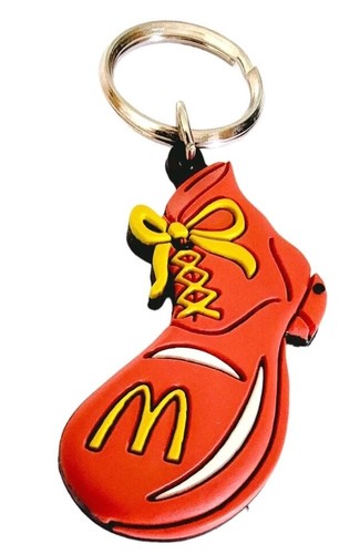 Vintage McDonalds Keychain Ronald McDonald Shoe Golden Arches Logo ...
