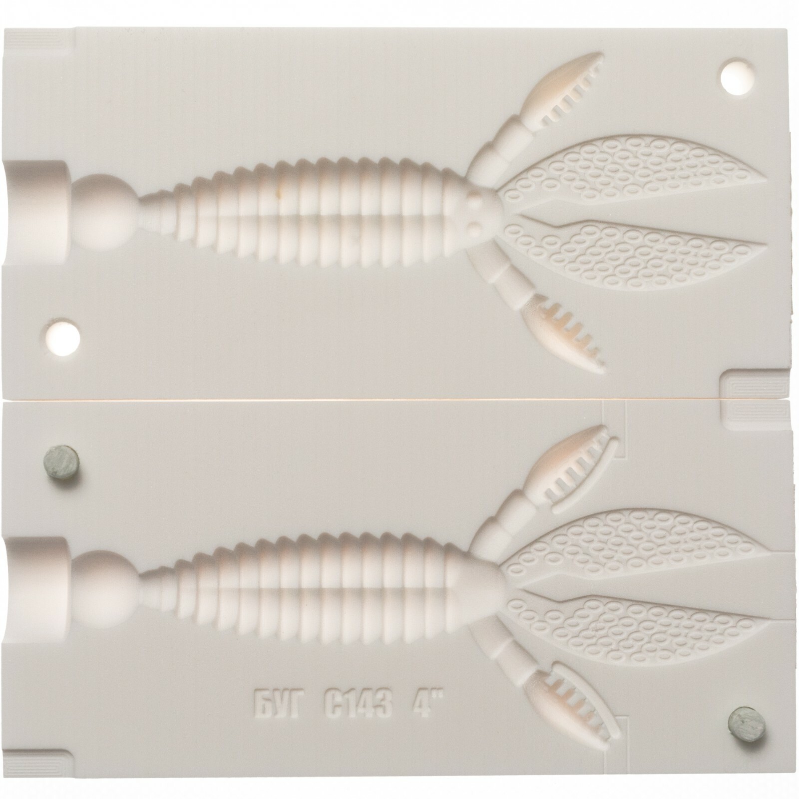 🔥 KVD Rodent Fishing Craw Lure Bait Mold Beaver Soft Plastic 75-100 mm ...