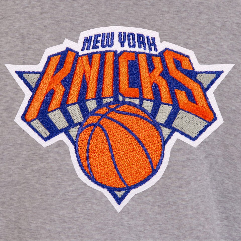 NBA New York Knicks Reversible Full Snap Fleece Jacket Embroidered ...