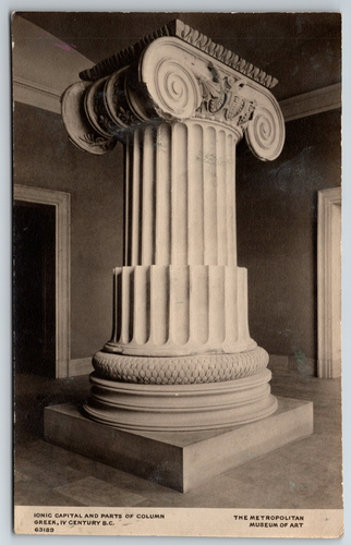 c1930s Ionic Capital Parts Column Greek IV Century B.C. Vintage ...