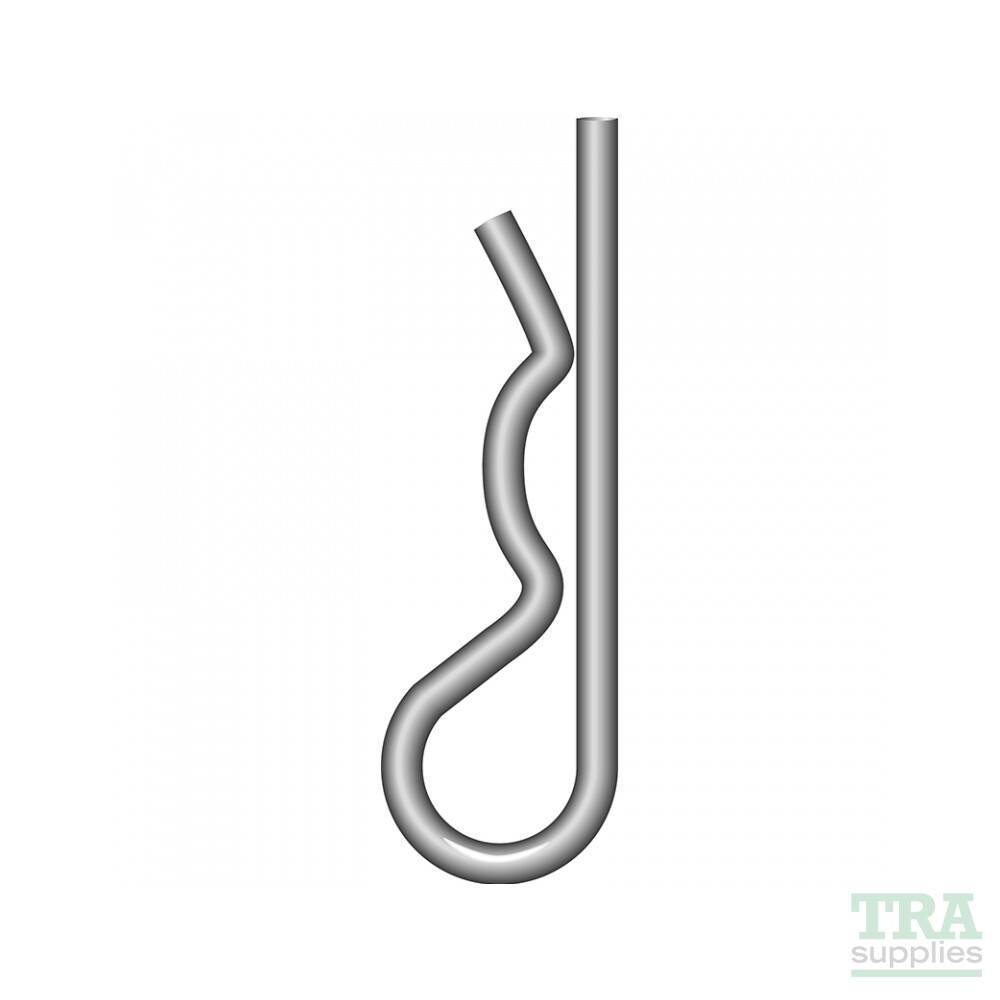R Clips Securing Clevis Pins Galvanised Retaining Split Cotter Single ...