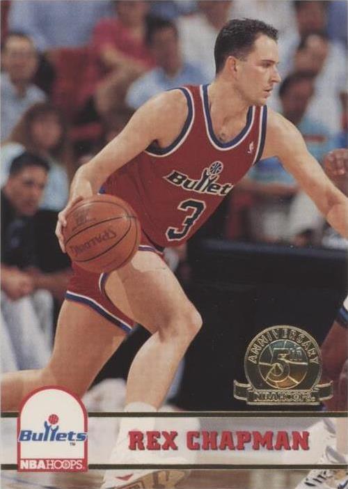 1993-94 NBA Hoops - Rex Chapman #221 Fifth Anniversary for sale online ...
