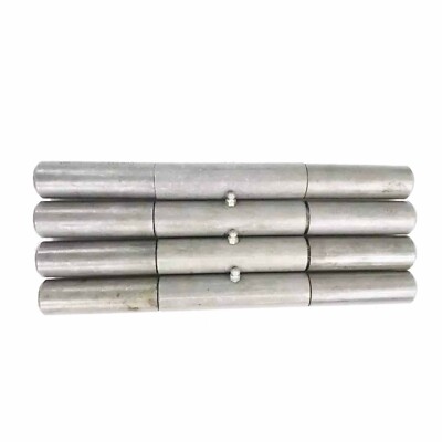 4pk Ramp Door Hinges Weld On 10" Greaseable Utility Trailer Steel Heavy ...