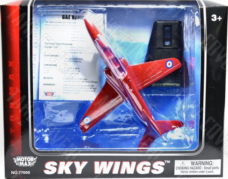 Motormax Sky Wings Diecast 6" Metal Aircraft Toys - WW2 Warbirds & Jet ...