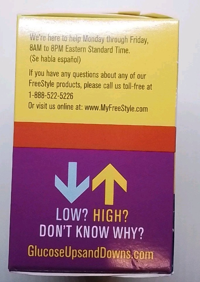 Hot!!! New Sealed box of Free Style Lite Test Strips, 100 count 01/31 ...