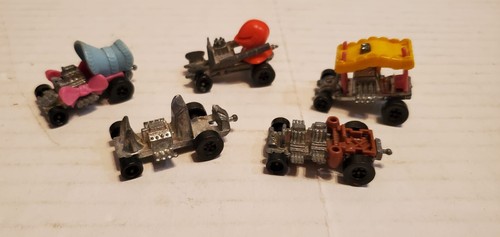 (6) Vintage Hot Wheels 1972 Zowees Shell Promo Mini Rippin Little Rods ...