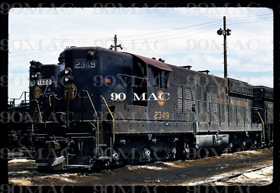 NORFOLK & WESTERN-NW EMD SD9 #2349. Brewster (OH). Original Slide 1973 ...