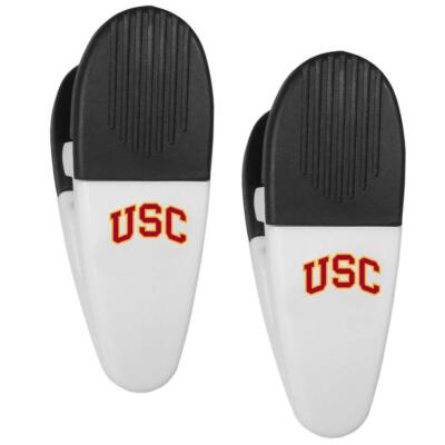 USC Trojans Magnetic Chip Clip 2 Pack [NEW] NCAA Bag Snack Treat Magnet ...