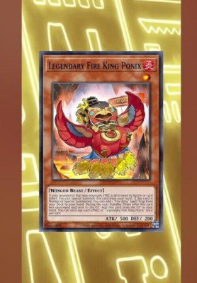Legendary Fire King Ponix Yu-Gi-Oh! SR14-EN045 1st Super Rare | eBay