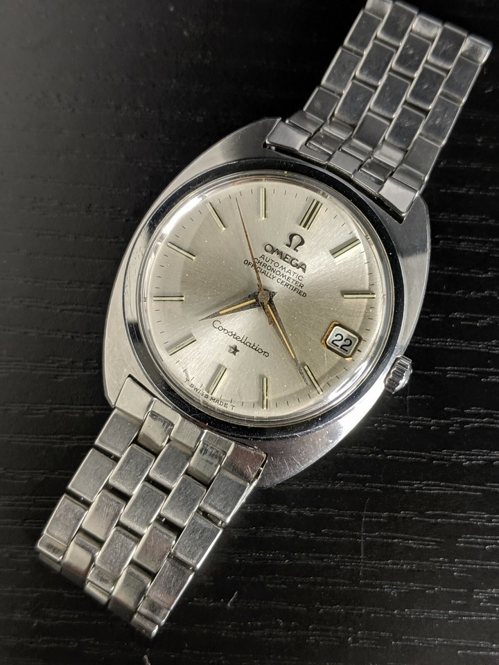 35mm 1966 Omega Constellation SS 168017 SF -SERVICED Ω561- vintage mens ...