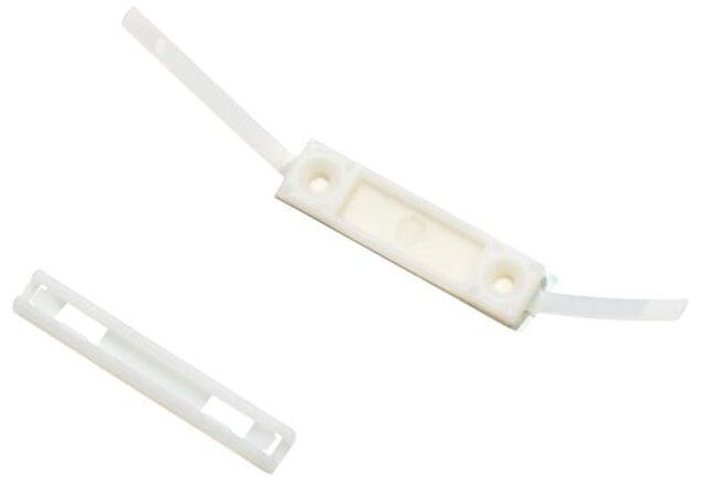 Ty-Rap FCC-3, 3.28x0.5x1.417, Screw/Rivet, Natural, Nylon 6/6, Cbl ...
