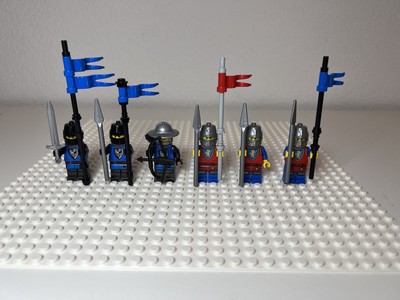 LEGO Ritter 6 Minifiguren inkl Zubehör z.B aus 10305, 21325, 31120 ...