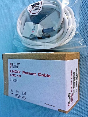 Zoll E-Series SpO2 Patient Cable 8000-0293 Masimo LNC 10 REF 1814 | eBay