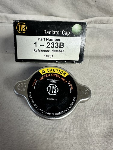 * TVS Radiator Cap 16 Lb Pressure 10233 780448961612| eBay