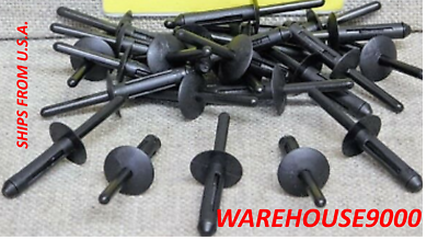25 Nylon Blind Rivets Auveco #18108 Chrysler Jeep Dodge OEM : 34201631 ...