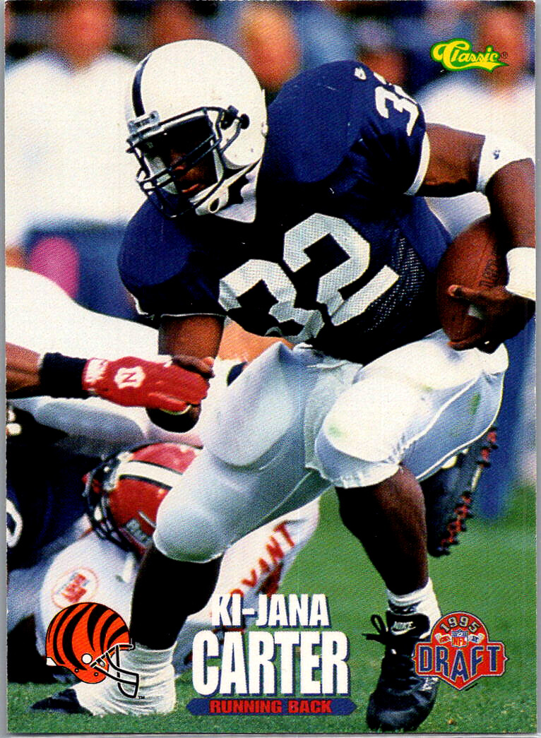 # 67 Ki-Jana Carter Cincinnati Bengals 1995 Classic NFL Rookies | eBay